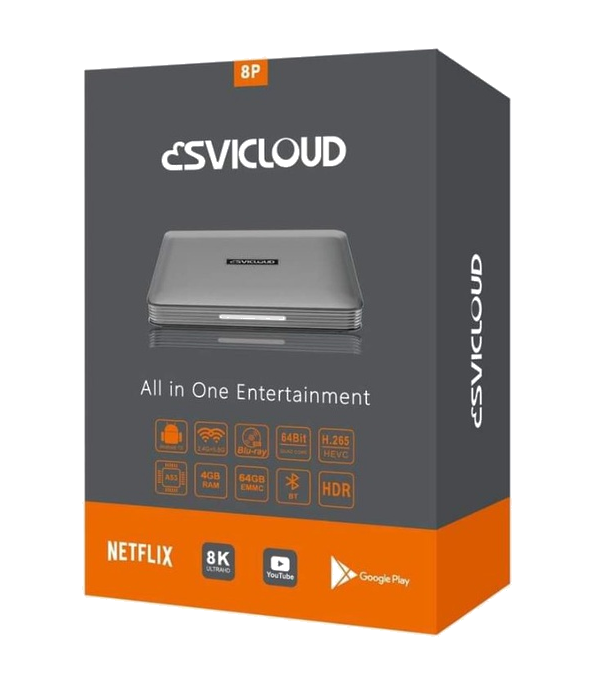 SVICLOUD TV Box 8P 64GB/4GB - Incomm